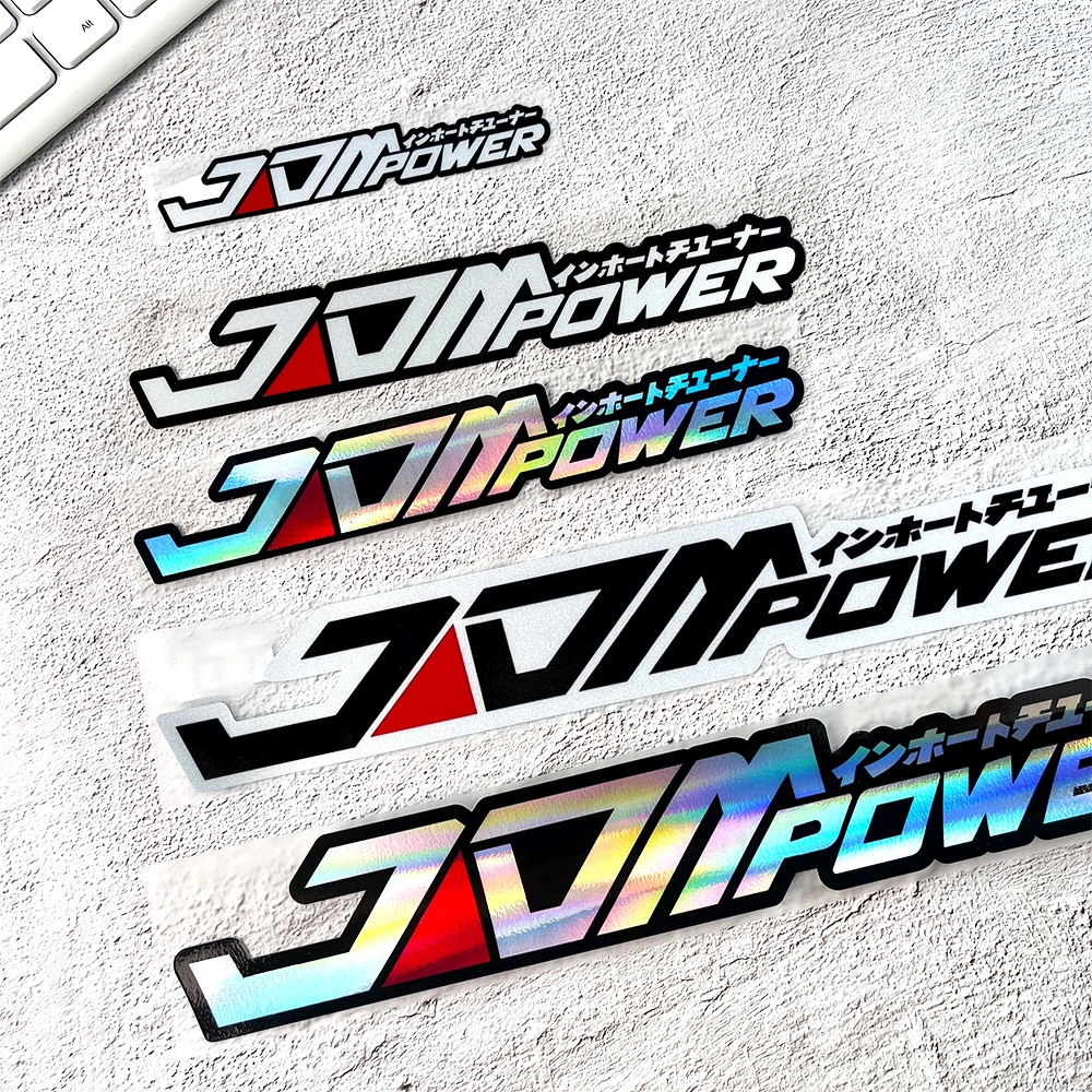 JDM-POWER-Car-Sticker-Window-Bumper-Decal-Car-Styling-adesivi-in-vinile ...