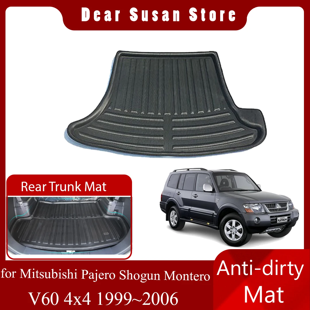 Car Special Rear Trunk Mat for Mitsubishi Pajero Shogun Montero V60 4x4 ...