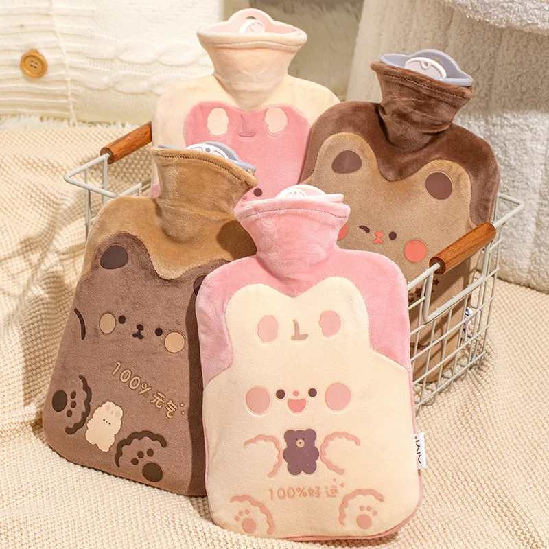 Cute Large Warmer Hot Water Bag for Period Pain Stuffed Menstrual Colic ...