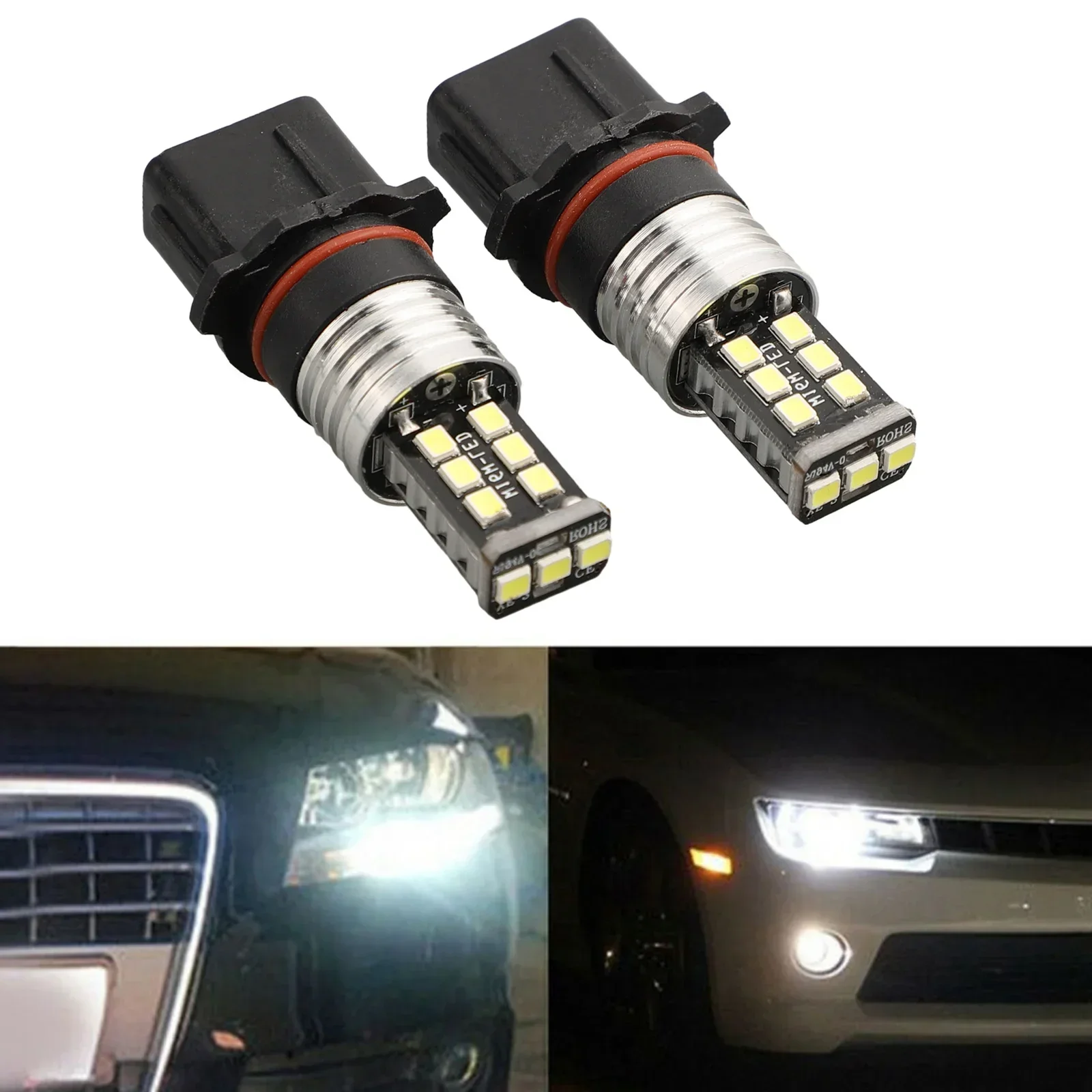4PCS-33LED-581-BAU15S-PY21W-Car-LED-Bulbs-Turn-Signal-Light-12V-Yellow ...