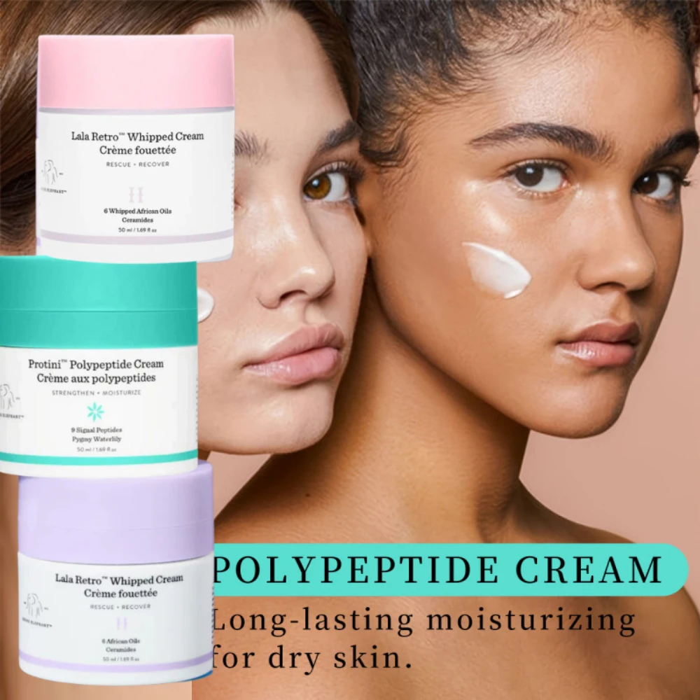 2025 LALA RETRO Whipped Cream Face Skin Care Polypeptide Face Cream ...