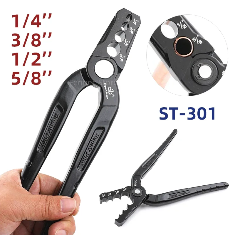Copper-Tube-Repair-Pliers-Compound-Rounder-and-Flat-Folding-Tube-Fix ...
