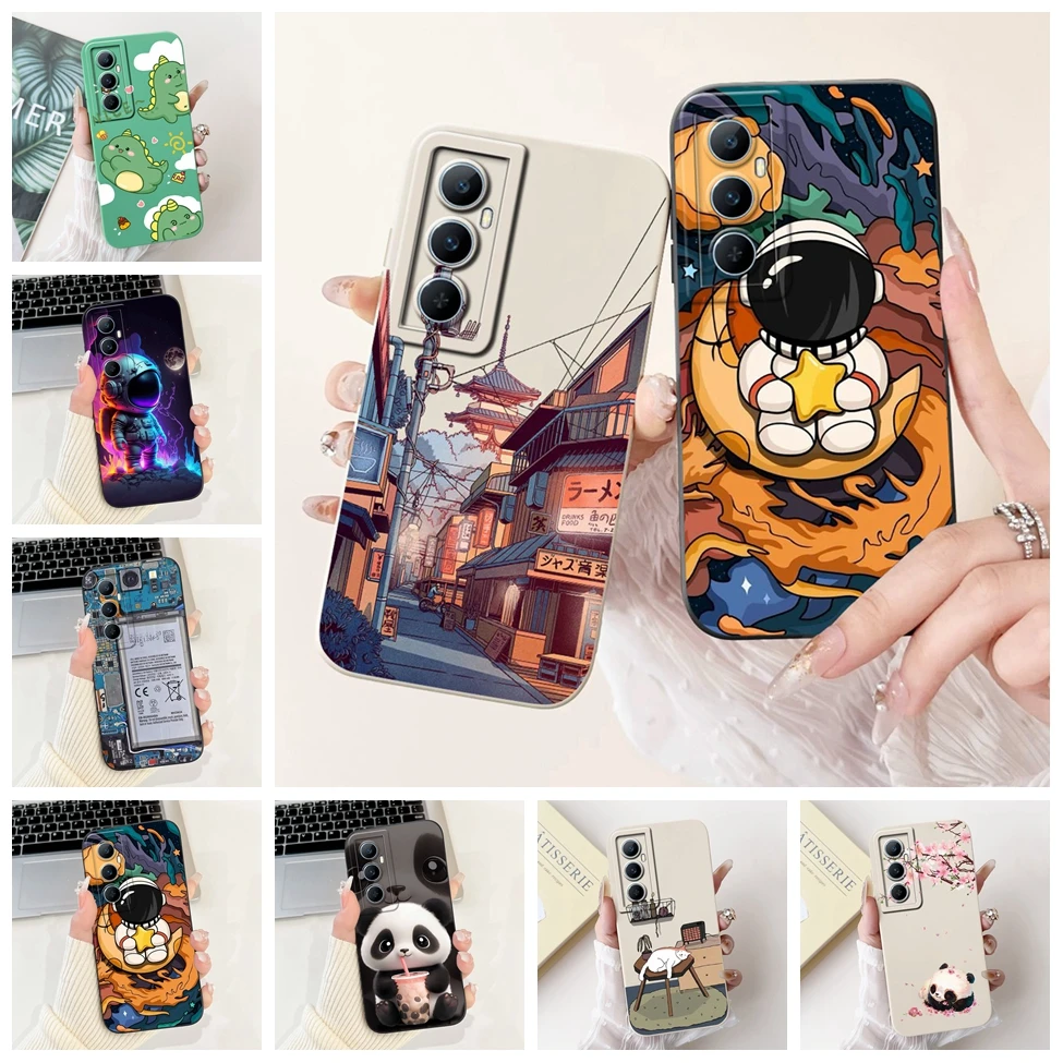 Funda For Realme C65 RMX3910 Back Cover For Realme C65 4G Case ...