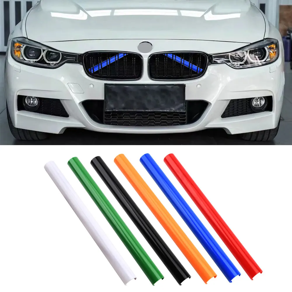 M-Sport-Style-Front-Grille-Trim-StripS-Cover-Frame-Stickers-For-BMW-F20 ...