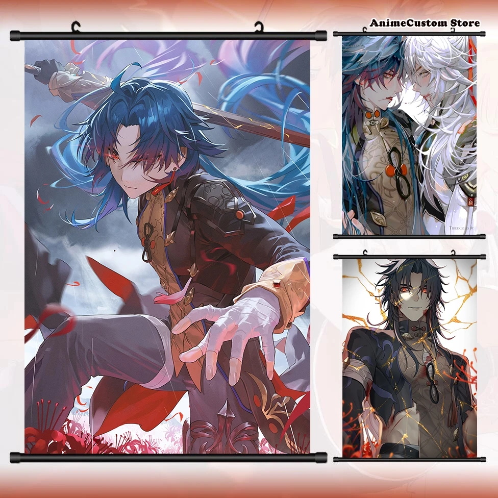 Anime-Ren-Blade-Honkai-y-ld-z-demiryolu-Cosplay-HD-duvar-kayd-rma-rulo ...