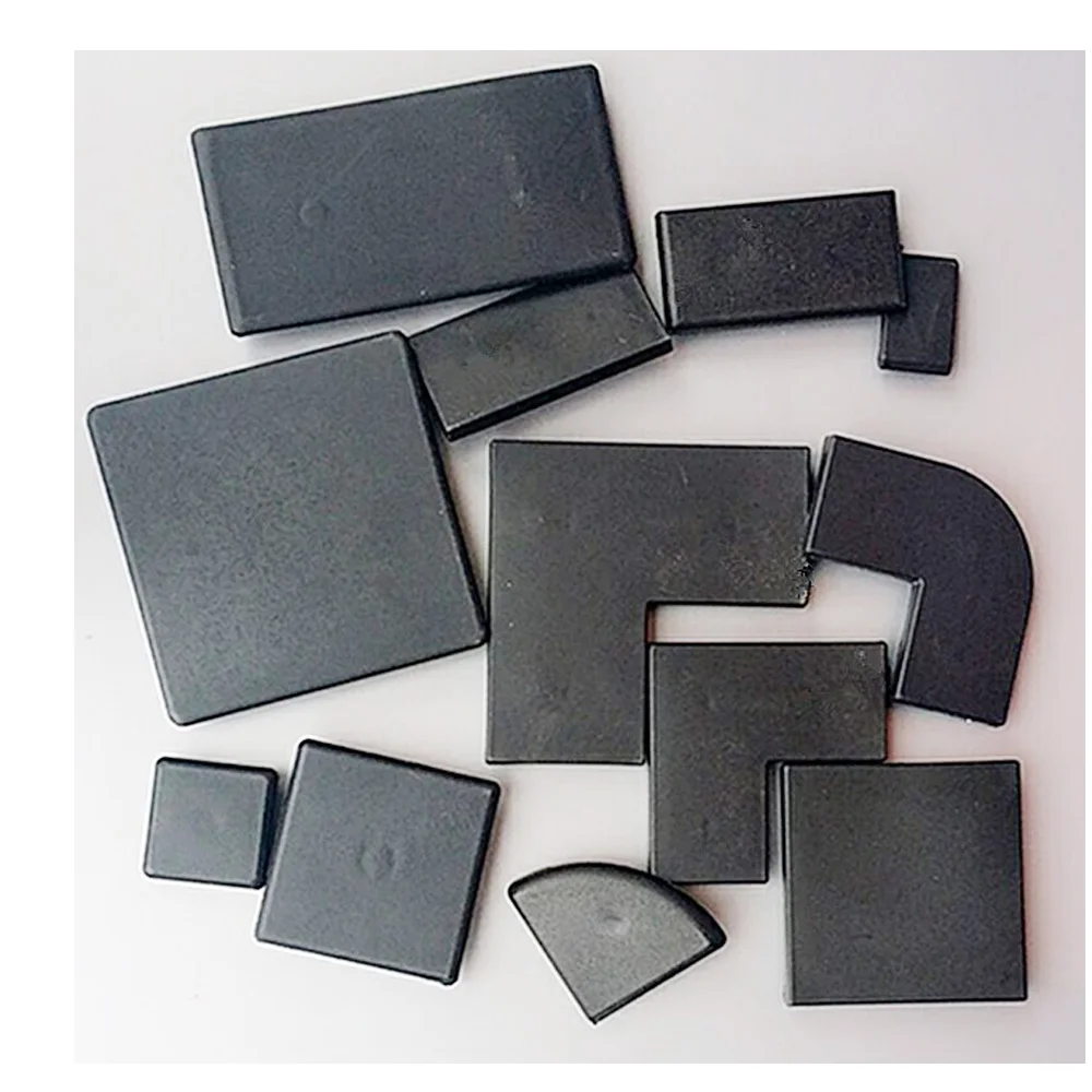 100pcs-Plastic-End-Cap-Cover-Plate-Black-Apply-30-Aluminium-Profile ...