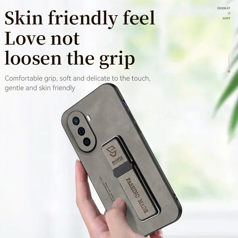 Luxury Imitation Leather Phone Case for Huawei Nova Y73 Y60 Y90 Y91 ...