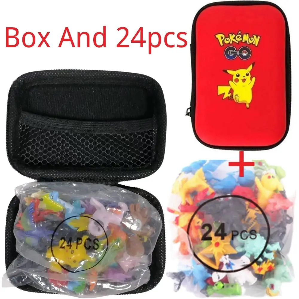 24pcs/set Pokemon Action Figure 2-3cm Not Repeating Mini Figures Model ...