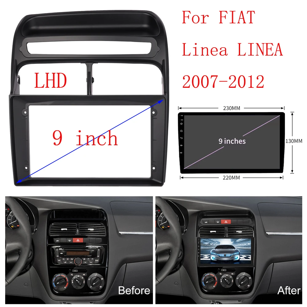 Car-Radio-Fascias-Android-GPS-MP5-Stereo-Player-2-Din-Head-Unit-Panel ...