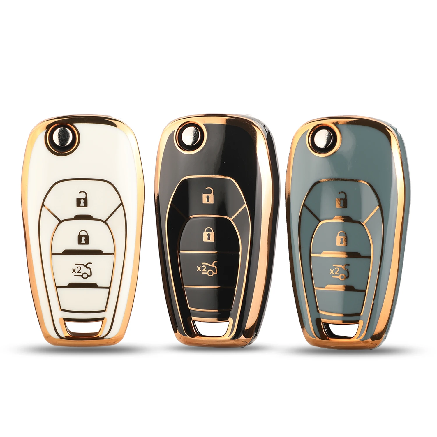 jingyuqin-New-Arrival-TPU-Car-Key-Shell-Case-Fob-For-Chevrolet-Cruze ...