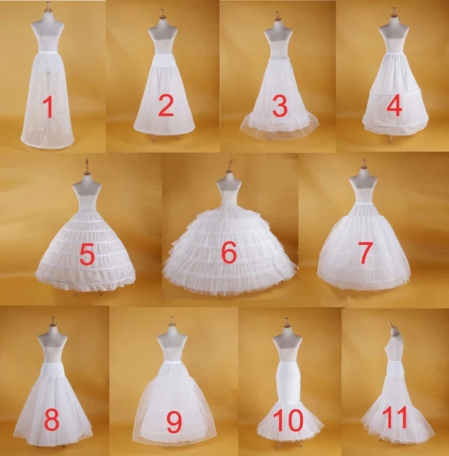 Petticoat Types Selection | www.pinnaxis.com