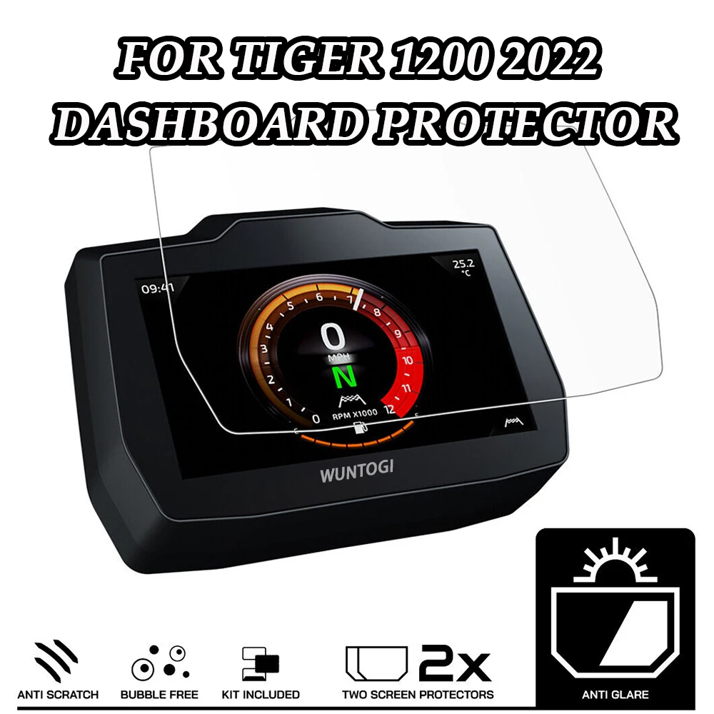 For-Tiger1200-2022-Motorcycle-Accessories-Speedometer-Scratch-Cluster-Screen-Dashboard ...