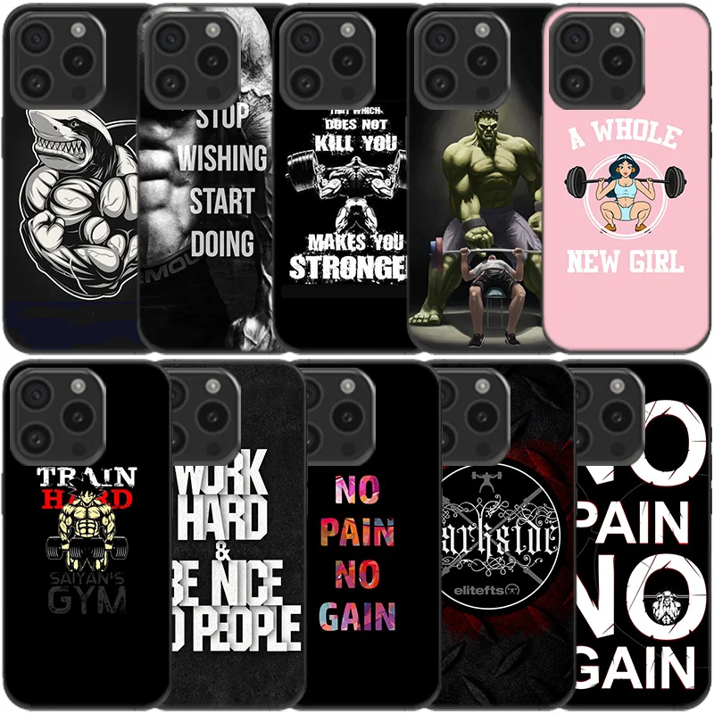 Bodybuilding-Gym-Fitness-Muscles-Clear-Phone-Case-For-Apple-iPhone-12 ...