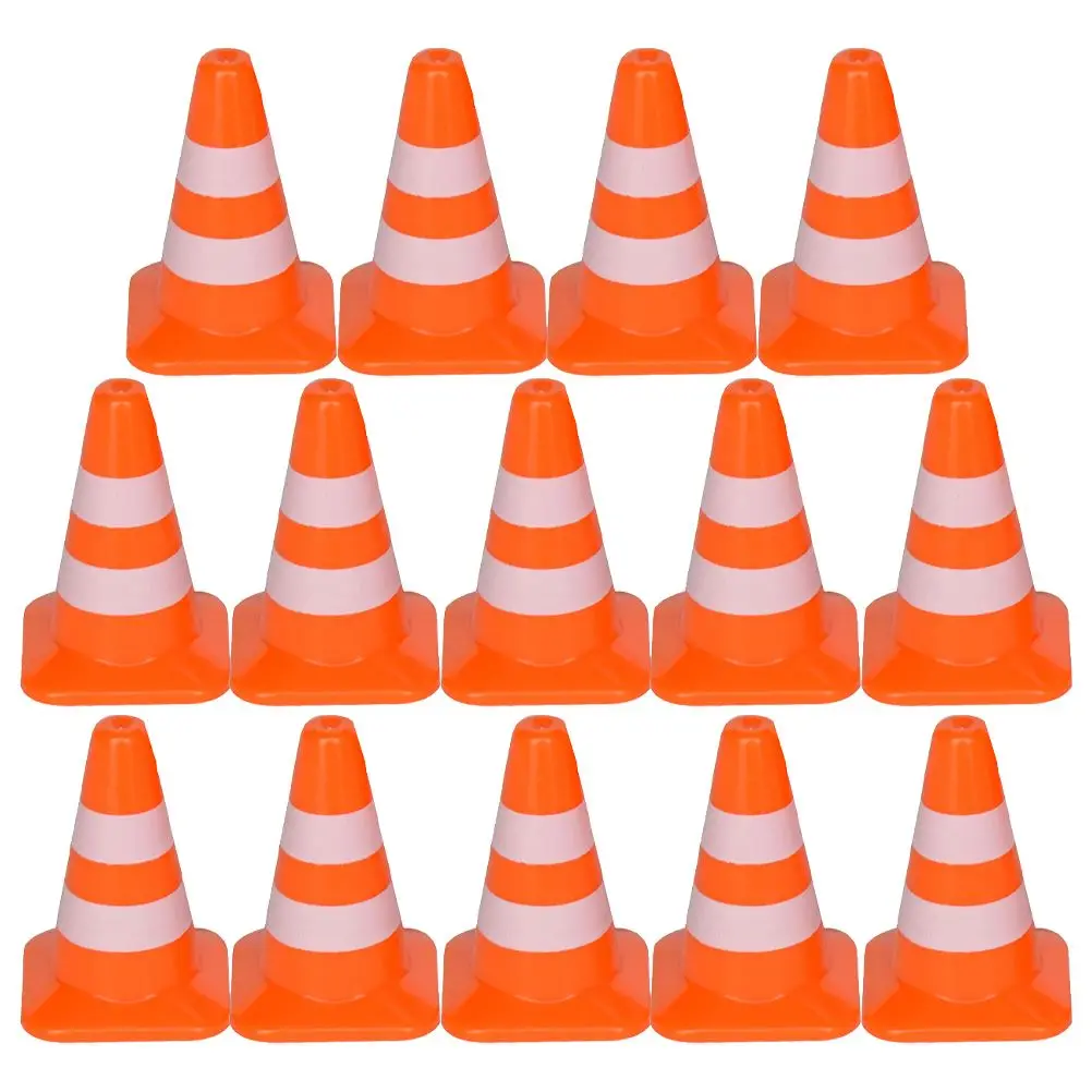 7/14pcs Kids Road Cones Kindergarten Teaching Aids Traffic Sign Toys ...