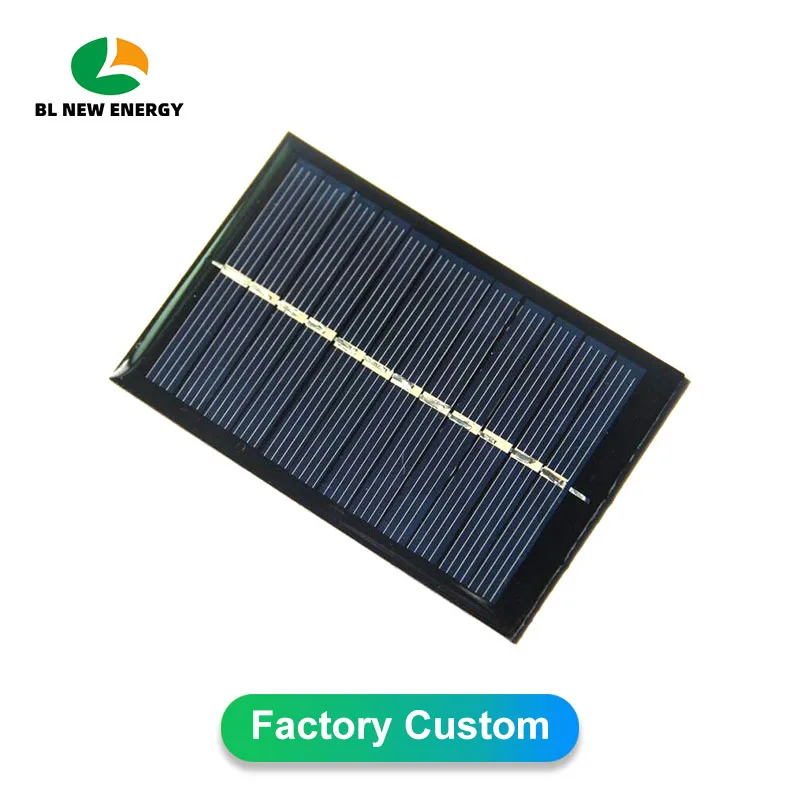 10Pcs Small Solar Panel 0.6W Micro Solar Cells 6V for DIY Park Outdoor ...