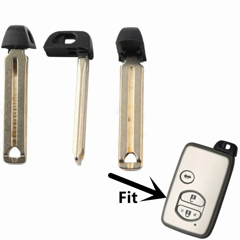 Xieaili Oem 5pcs/lot Blank Uncut Remote Smart Key Blade Keyless Entry ...