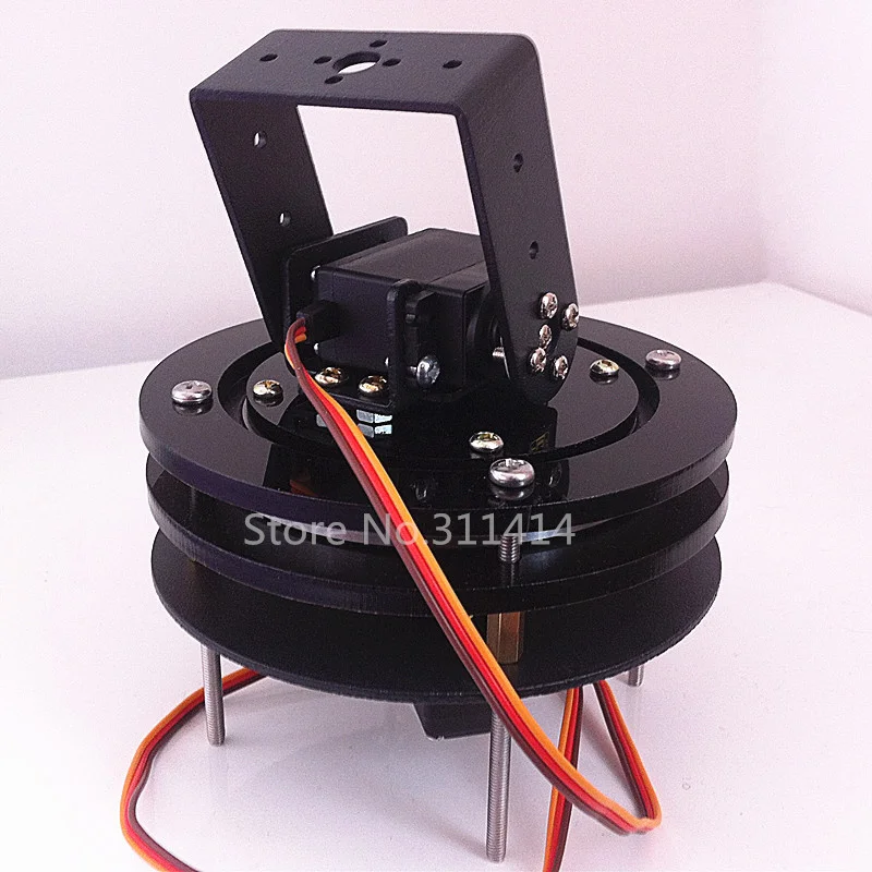 1set 2-DOF Robot Base Arduino Servo PTZ Camera Photography Turntable ...
