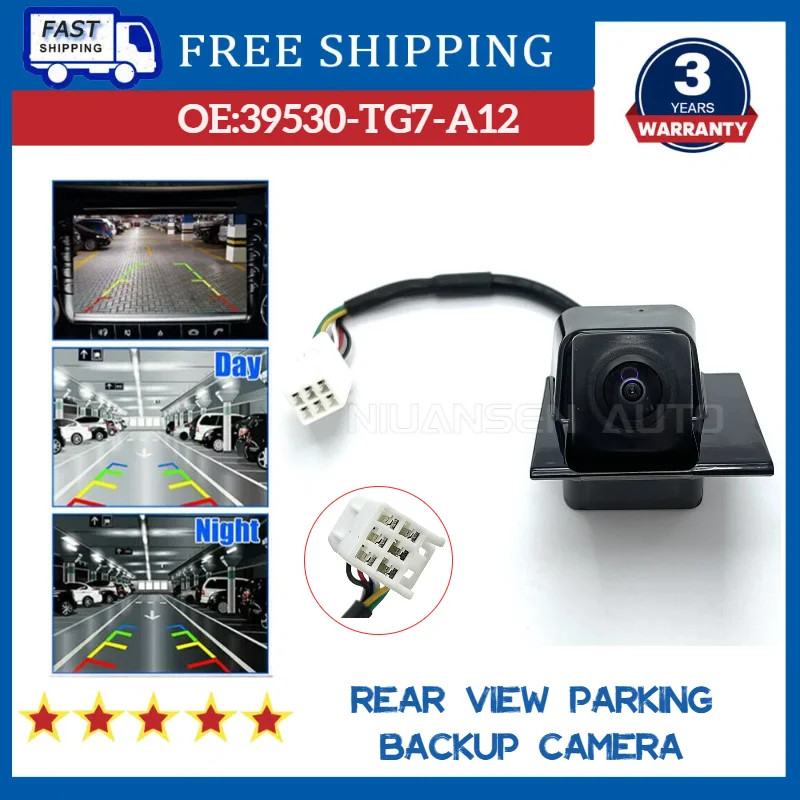 39530-TG7-A121-M1-Reverse-Rear-View-Backup-Parking-Camera-Replace-For ...