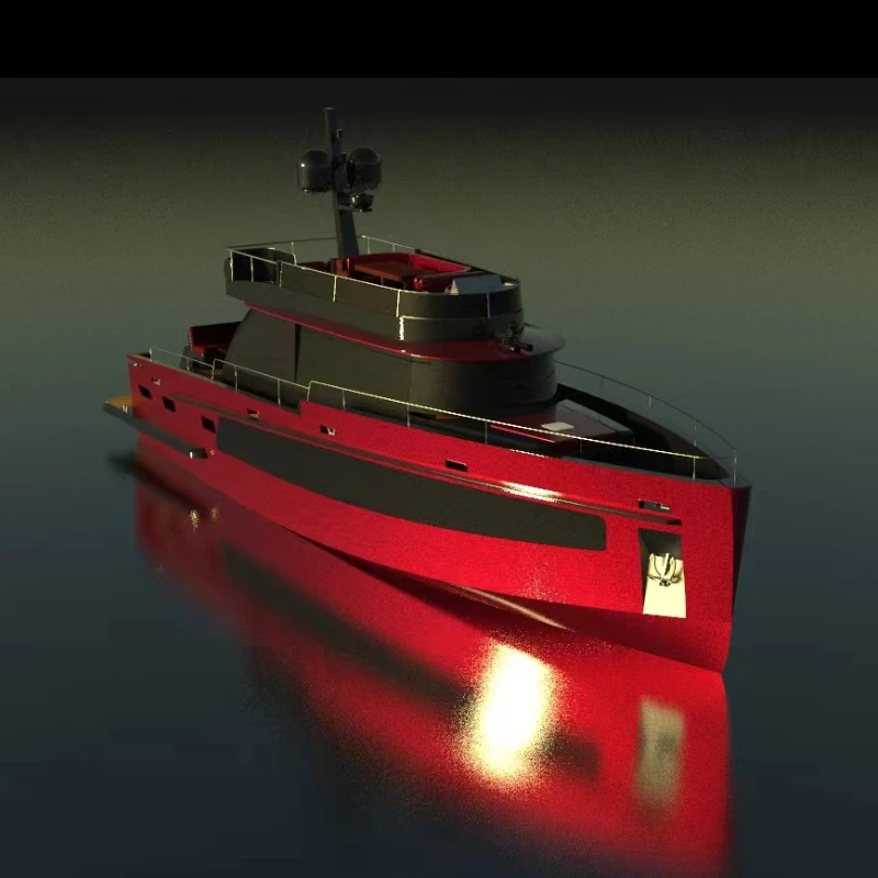 1-48-Luxury-Yacht-Kit-RC-Ship-Model-Finished-Diy-Hand-assembled-Ship ...