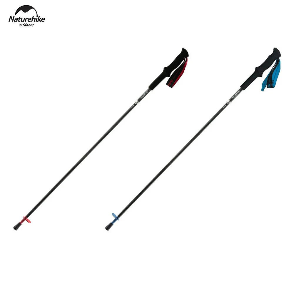 Naturehike-bast-n-de-Trekking-plegable-de-fibra-de-carbono-palos-de ...