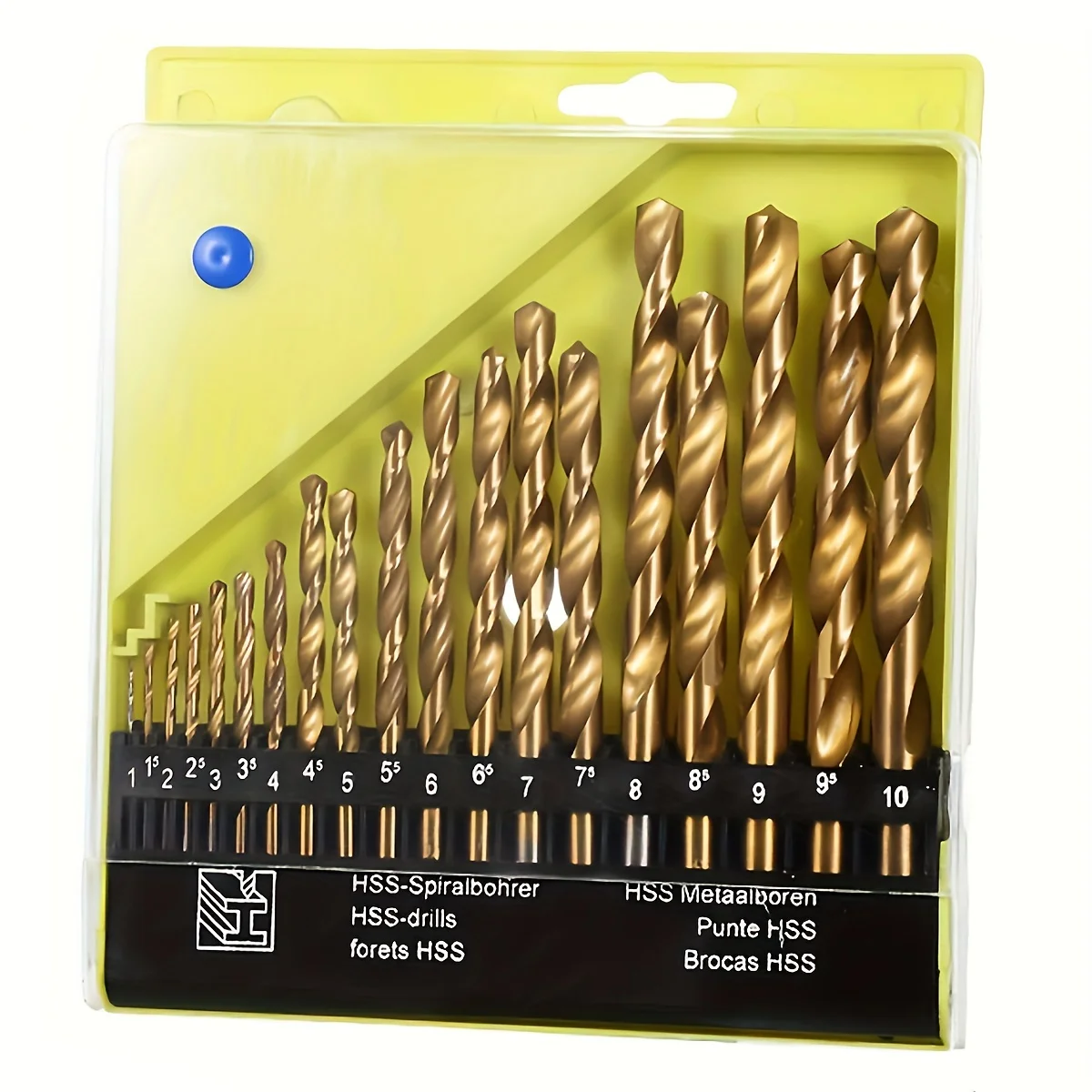 19-st-cke-m35-kobalt-runde-gerade-griff-metrische-bohrer-set-1mm-10mm ...