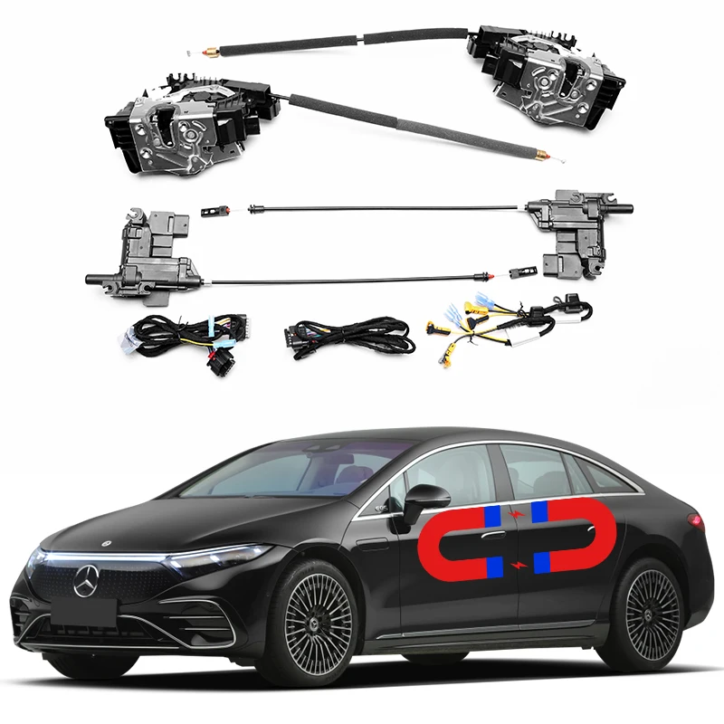 For-Mercedes-Benz-EQS-Electric-suction-door-refitted-automatic-locks ...