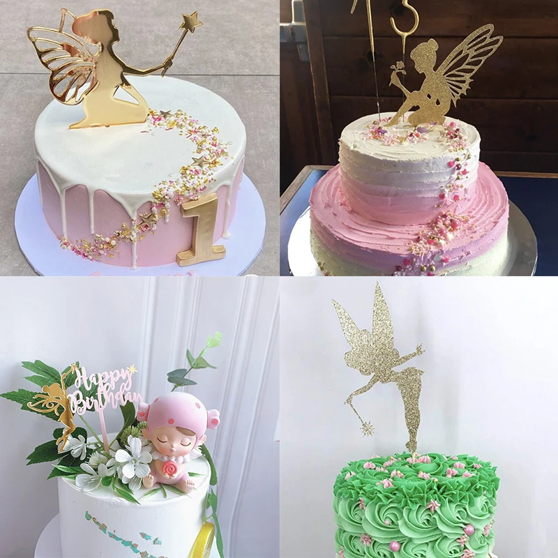 Tinkerbell Fairies Cake Toppers