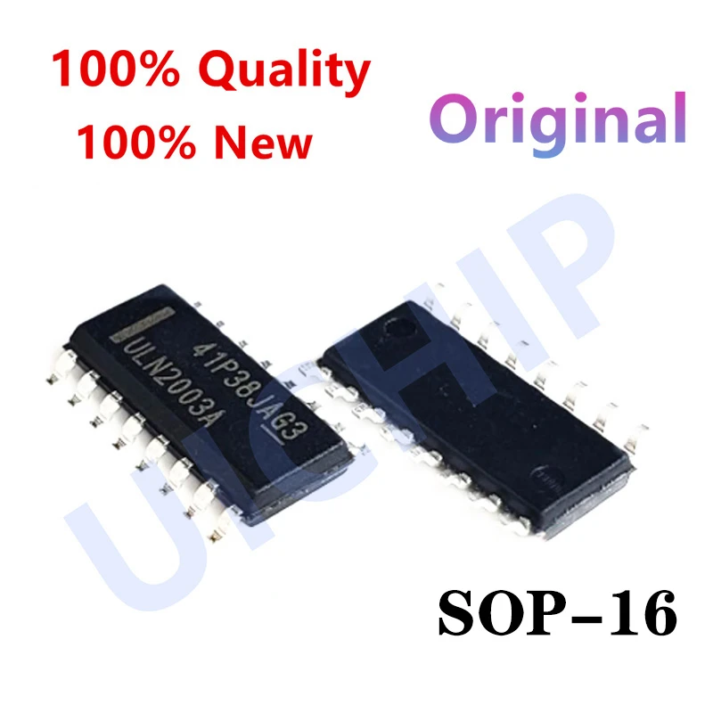 (10pcs）100% New ULN2003A ULN2003ADR ULN2003 SOP16 SMD original IC