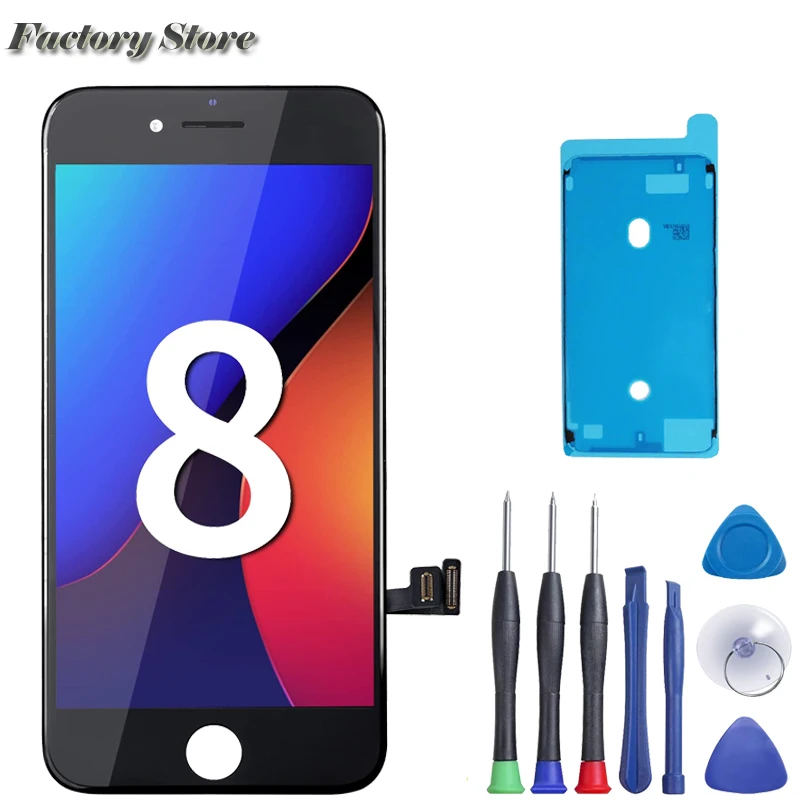 A-Quality-LCD-For-iPhone-8-LCD-Screen-Replacement-Display-3D-Touch-Full ...