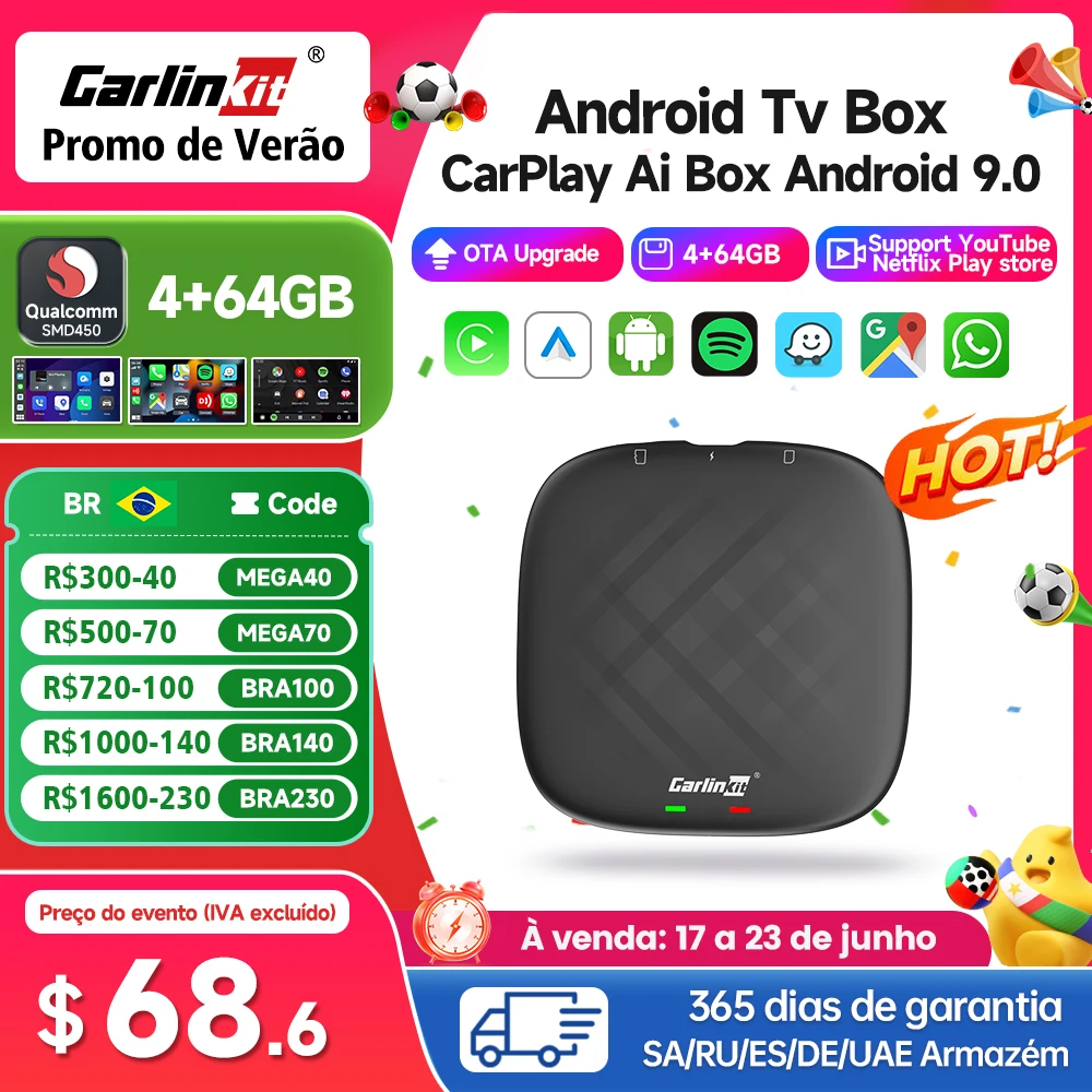 Carlinkit-Mini-CarPlay-Android-Sem-Fio-Auto-Caixa-AI-Audi-Mazda-Toyota ...