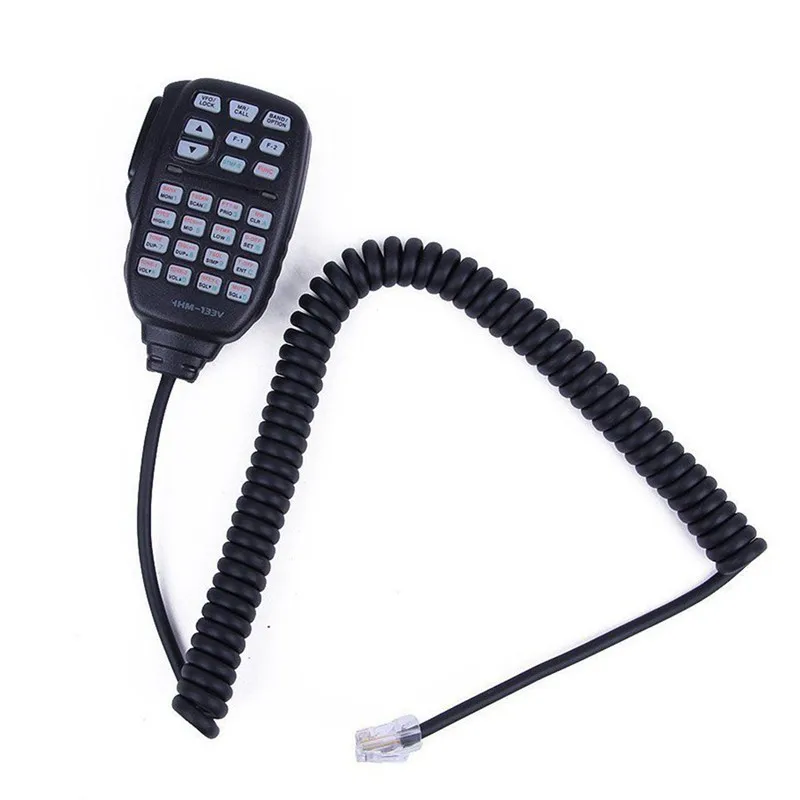 New-Portable-8-Pin-Microphone-Mic-PTT-DTMF-HM-133-For-ICOM-Mobile-Radio ...