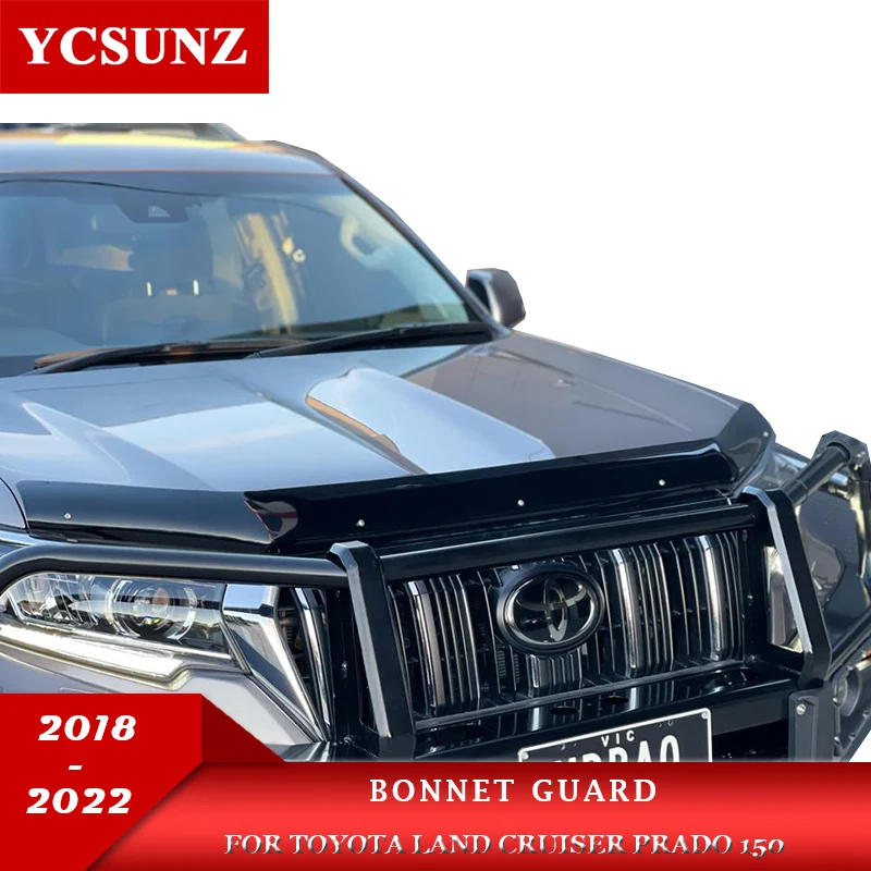Bonnet Guard Protector For Toyota Land cruiser Prado 150 Series 2018 ...