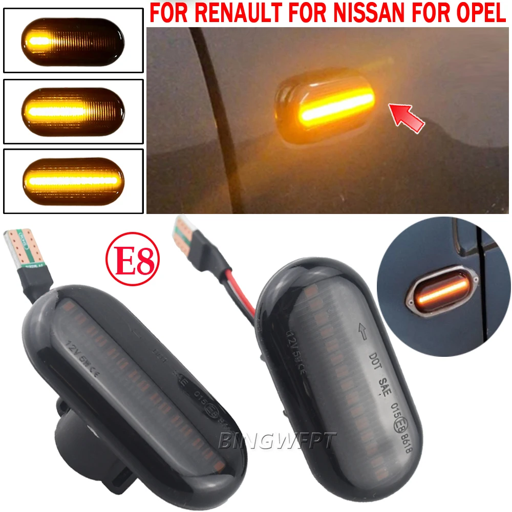 For-Renault-Clio-1-2-KANGOO-MEGANE-ESPACE-TWINGO-MASTER-LED-Dynamic ...