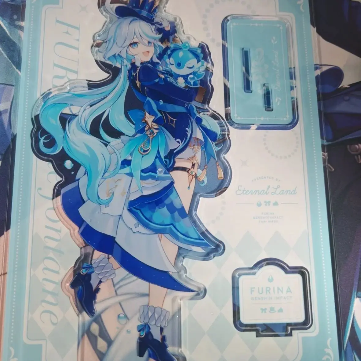 Furina Acrylic Stand Yuanshen Game Goods Figure Display Collection Desk ...
