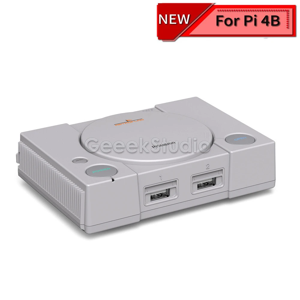 Retroflag Pi Station Case with Safe Shutdown Safe Reset, Easy Entry Ports and Side Access to SD ...