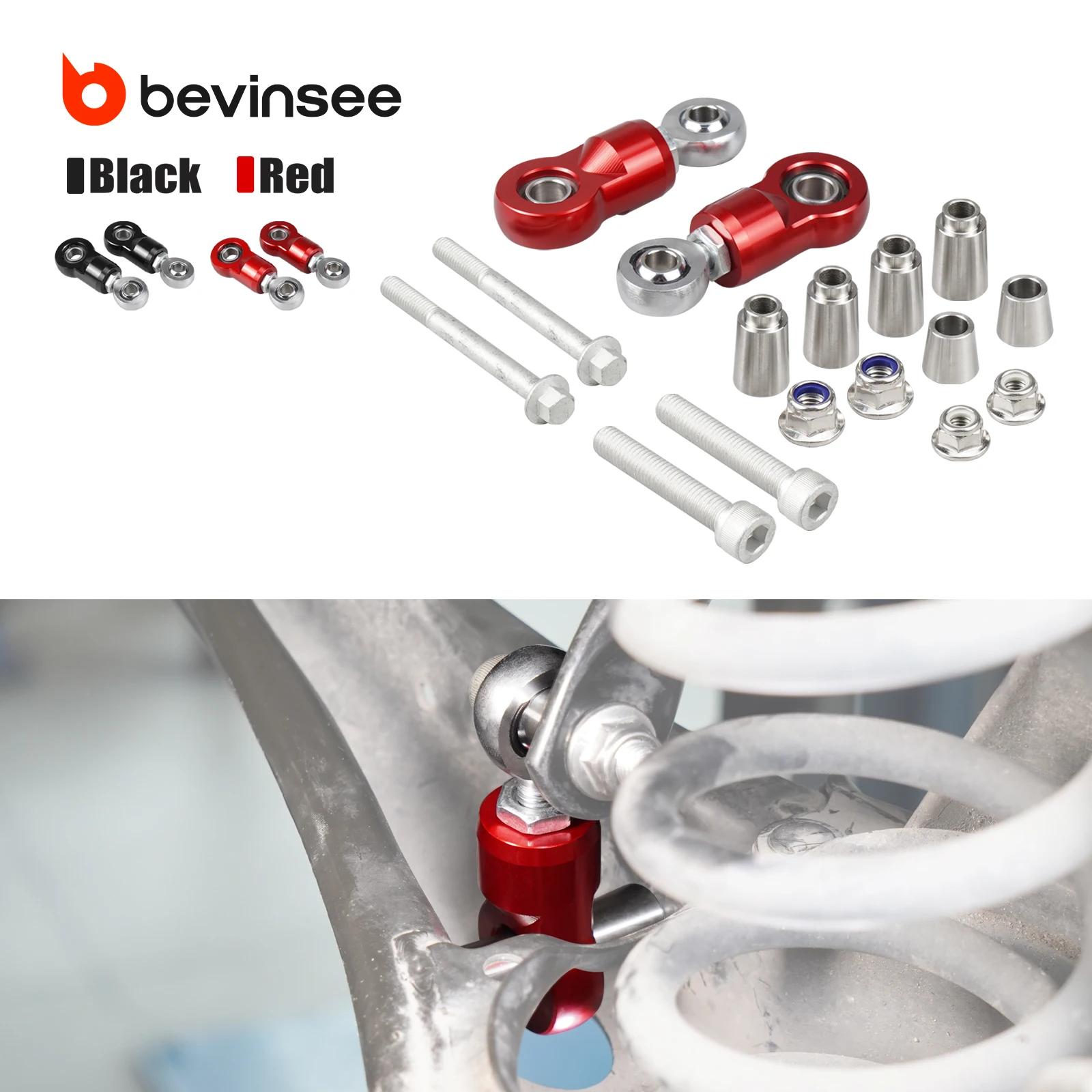 Barres stabilisatrices arrière réglables pour VW Golf 7/7.5/8, Passat ...