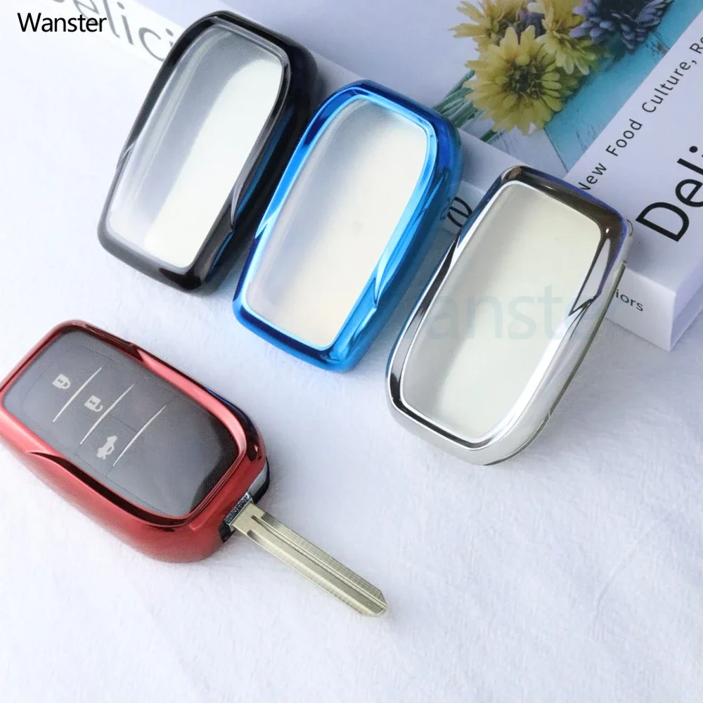 Tpu-Car-Key-Case-Cover-Shell-for-Toyota-Upgrade-Modified-Car-Key-for ...