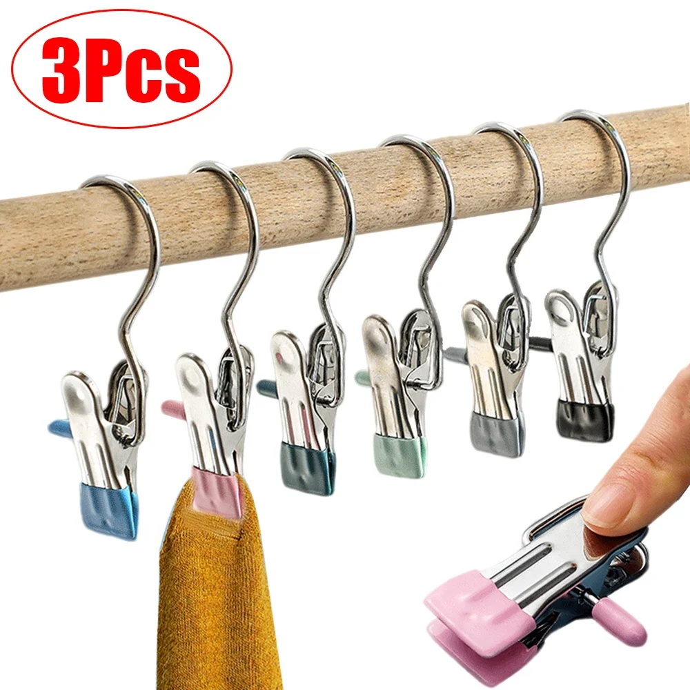3-1Pcs-Stainless-Steel-Clothespin-Multi-purpose-Clothes-Drying-Clips ...
