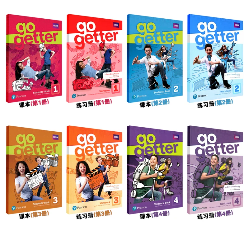 Pearson-Children-s-English-GO-GETTER-Students-Book-Workbook-2pcs-Level ...