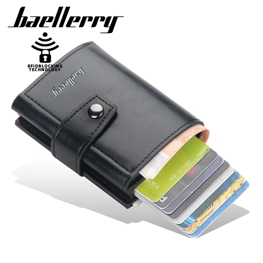 New-Men-s-Wallet-Anti-demagnetization-Card-Holder-Rfid-Bank-Card-Credit ...