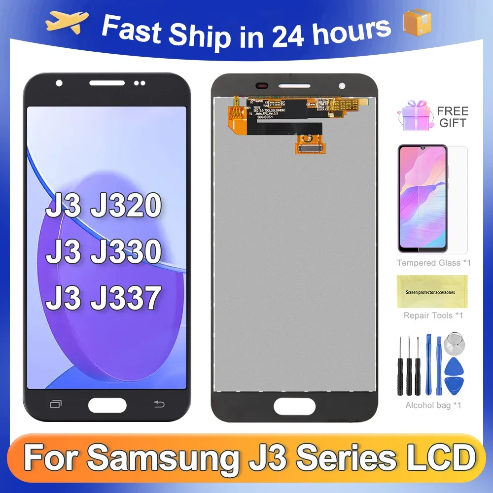 J3-2016-2017-2018-5-0-For-Samsung-For-J320-J330-J337-LCD-Display-Touch ...