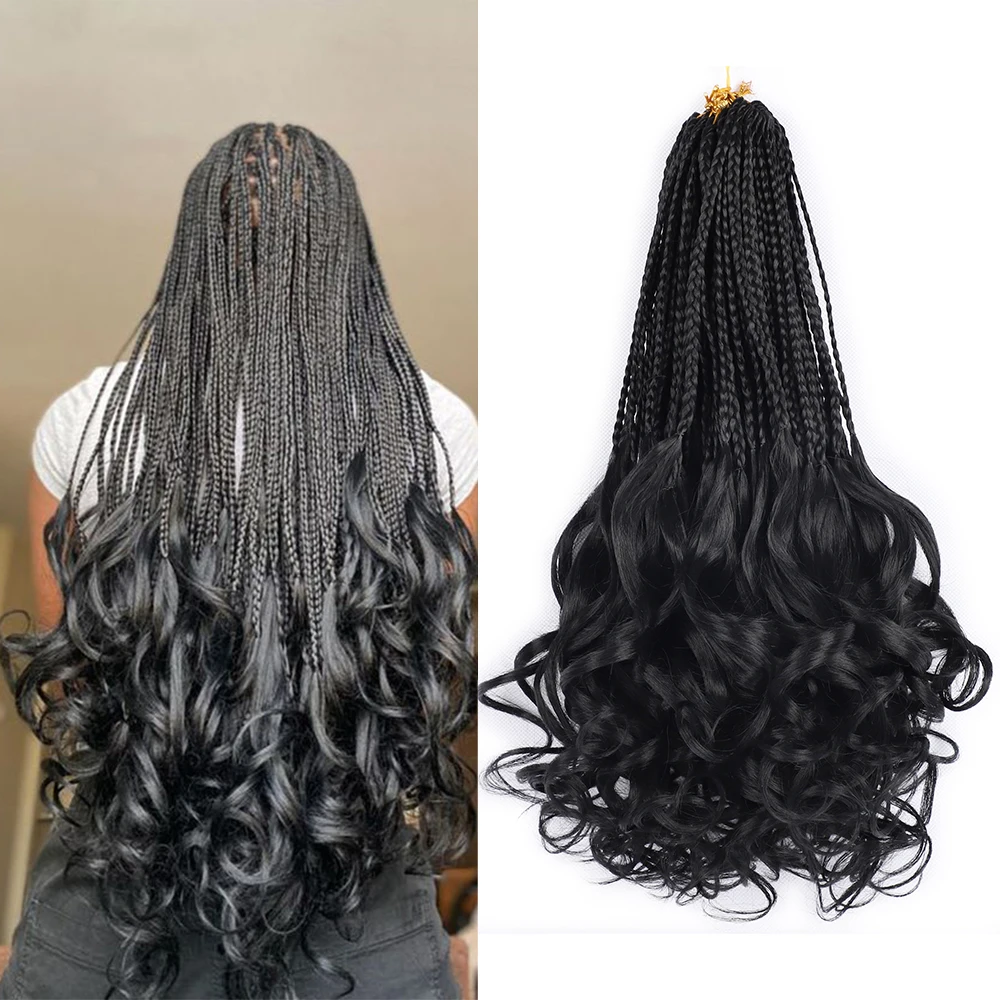 Trenzas-sint-ticas-para-mujer-negra-rizos-franceses-cabello-de ...