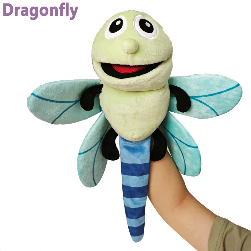 Insect Soft Stuffed Toy Doll Dragonfly Ants butterfly Ladybug Cospaly Plush Doll Educational ...