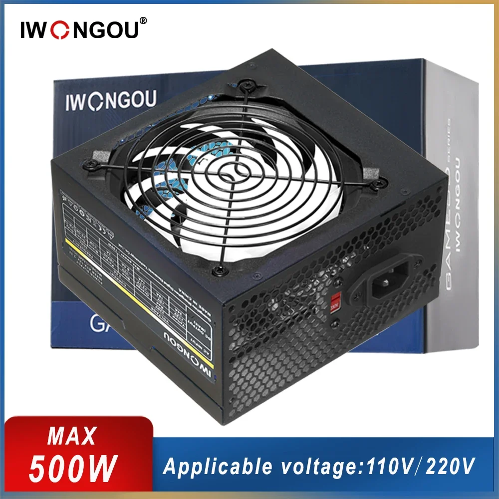 Power-Supply-500W-Pico-Psu-IWONGOU-PC-Gamer-Source-12V-24Pin-110V-220V ...
