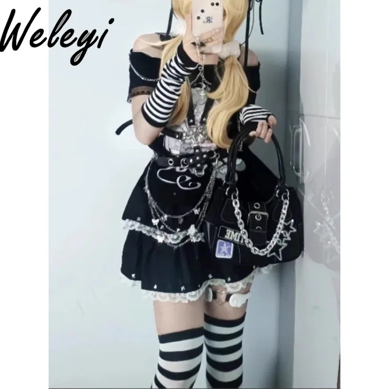 Jirai-Kei-Skirts-Cutecore-Y2k-Summer-Clothes-Millennium-Hot-Girl-Yabi ...