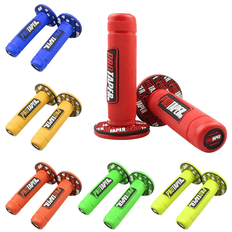 Universal-Motorcycle-Handle-Grips-Protaper-Grip-Handlebar-Dirt-Pit-Bike ...