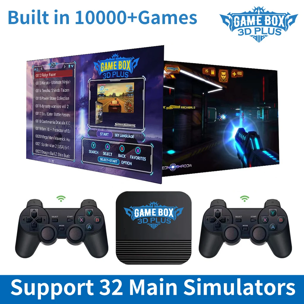 i3S-Video-Game-Console-Multi-Emulator-10000-Games-4K-HD-For-PSP-PS1 ...