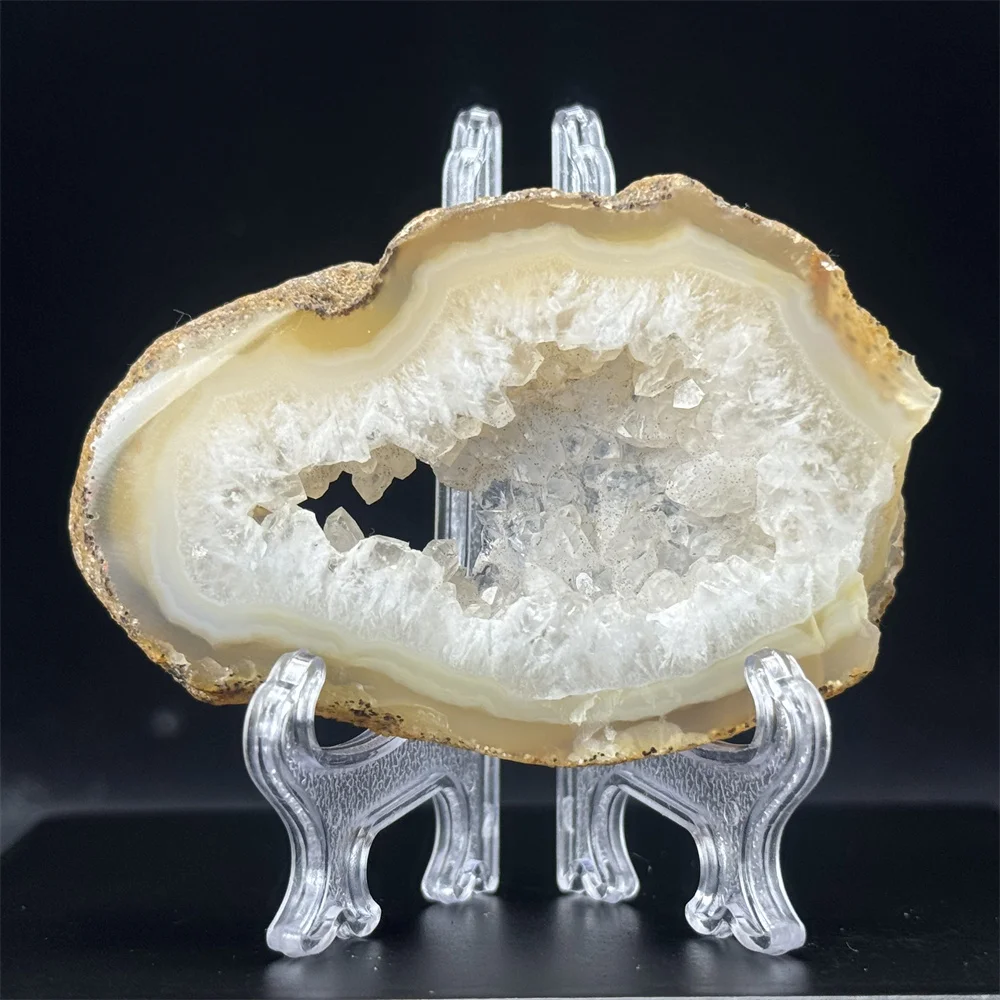 Natural Crystal Slice Agate Geode Slate Aura Beauty Mineral Wnergy ...