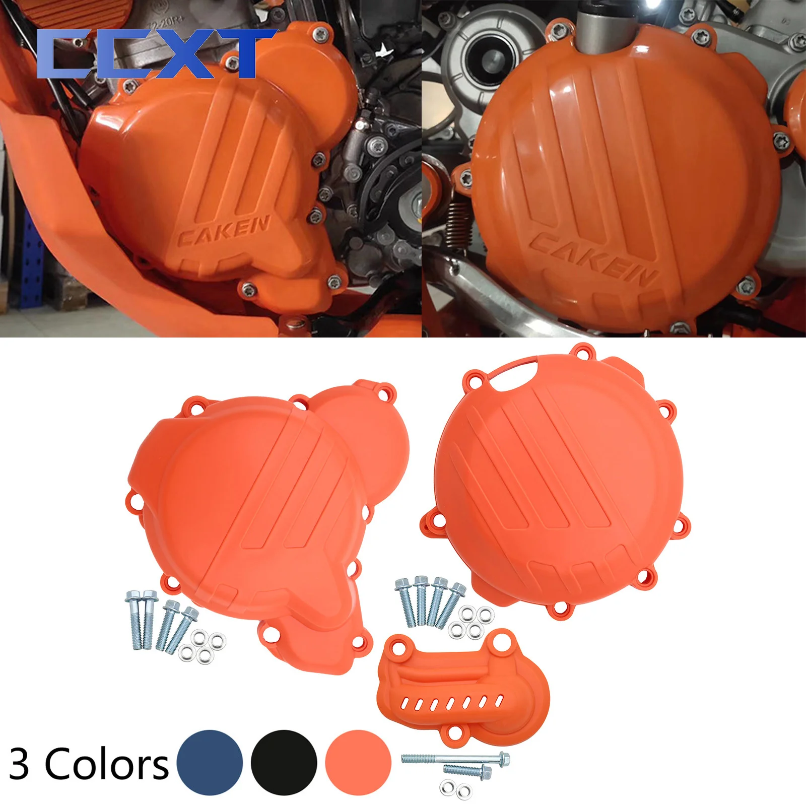 Motorcycle-Engine-Clutch-Guard-Water-Pump-Cover-Ignition-Protector-For ...