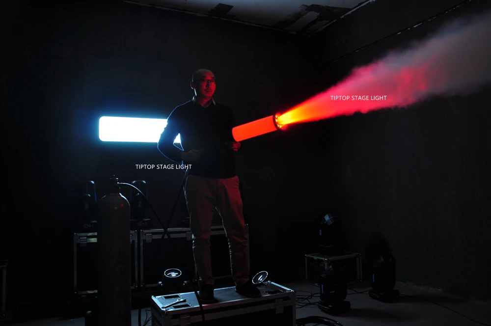 LED CO2 DJ Gun | Tiptoplight